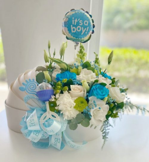It's a boy floral basket | Sisay